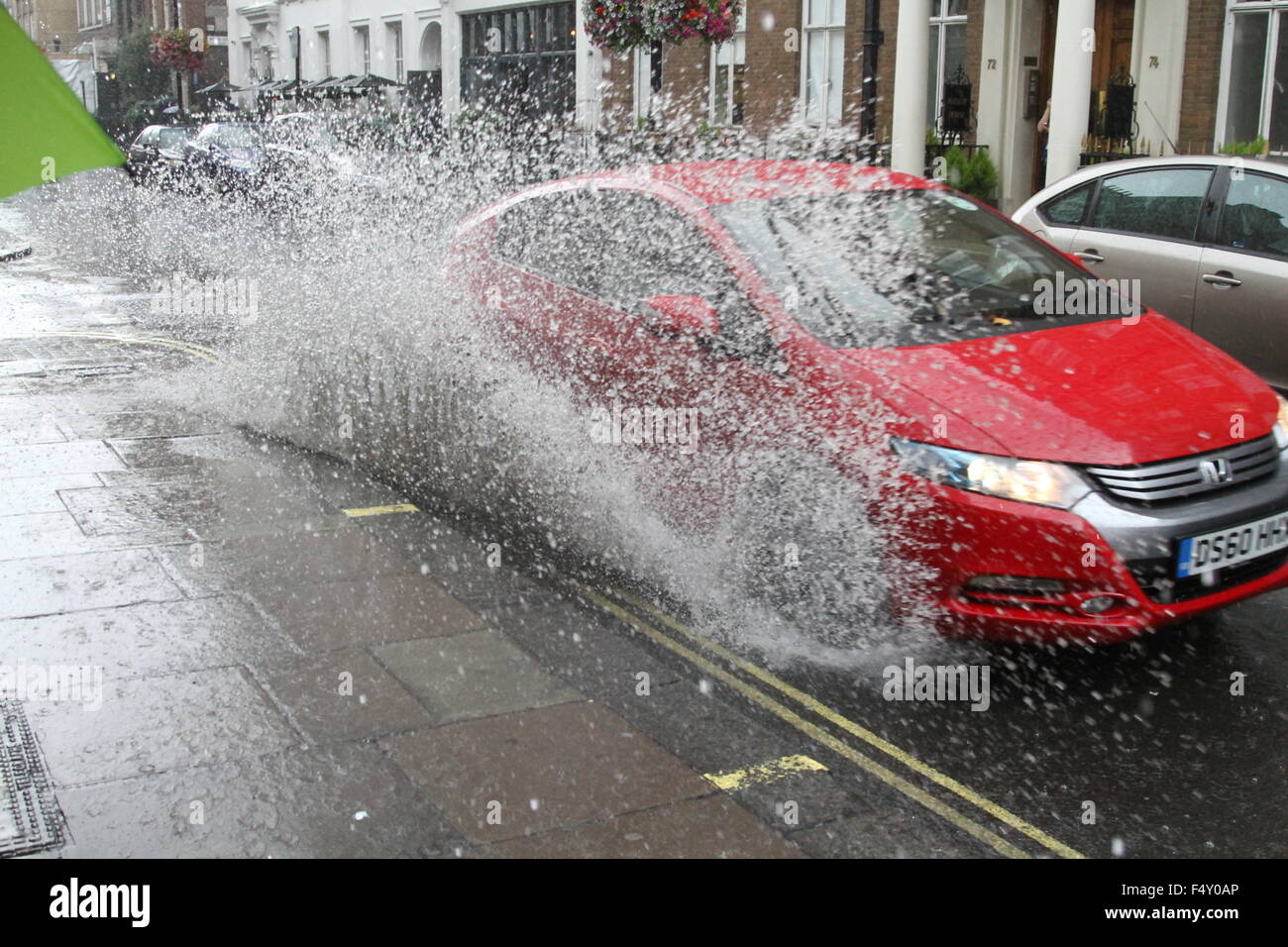 Wet weather in London Featuring: Atmosphere Where: London, United ...