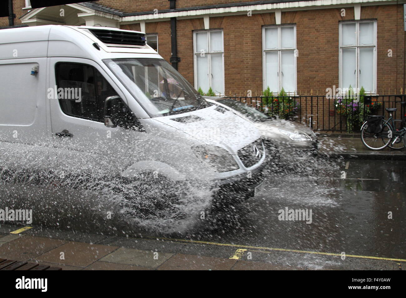 Wet weather in London Featuring: Atmosphere Where: London, United ...