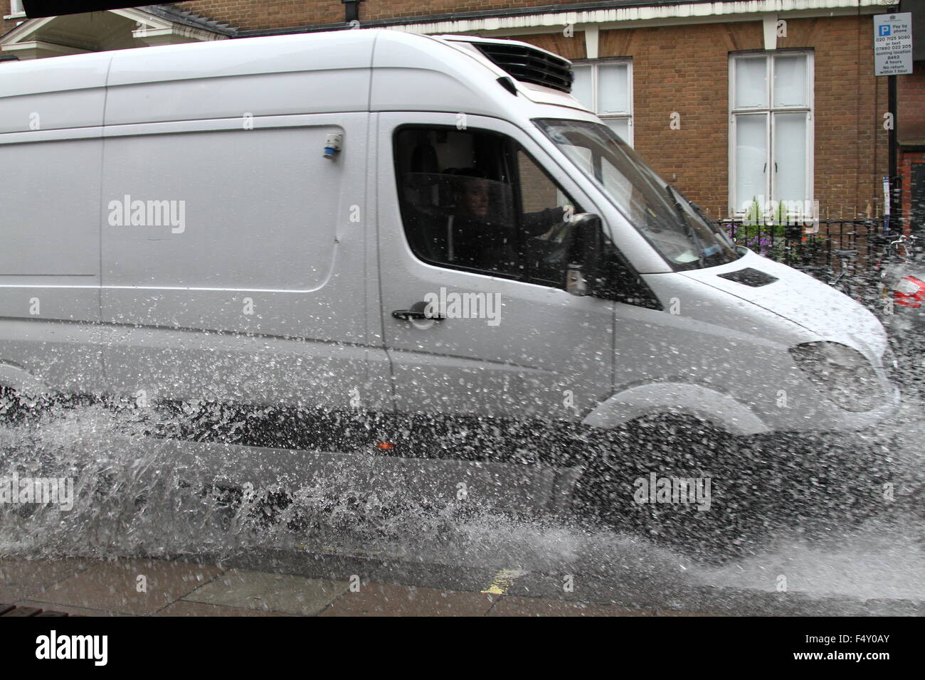 Wet weather in London Featuring: Atmosphere Where: London, United ...