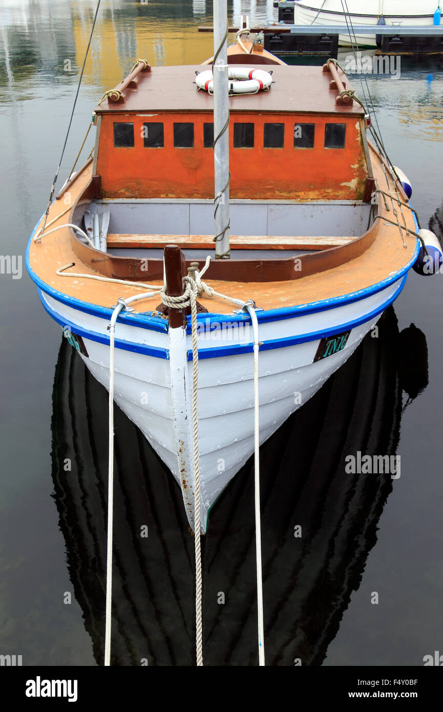Close up of a boat in Tórshavn Harbour Faroe Islands Stock Photo - Alamy