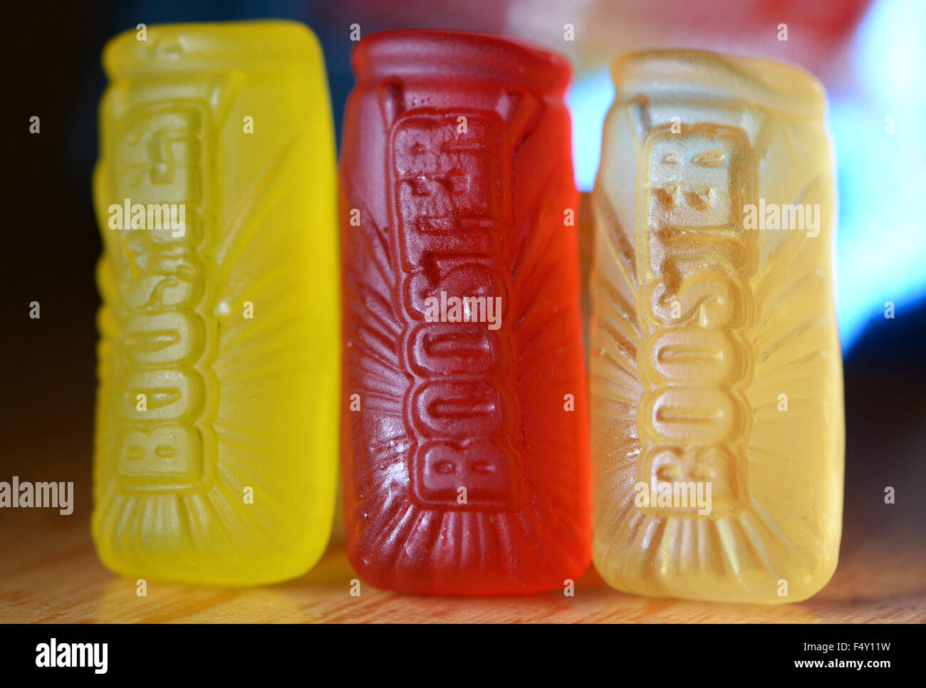 Berlin, Germany. 23rd Oct, 2015. Fruit gummy candy from the brand ...