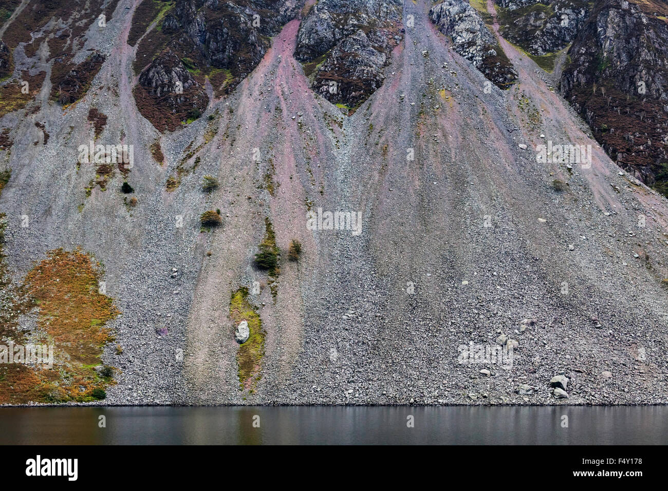 Scree slopes wastwater lake district hi-res stock photography and ...