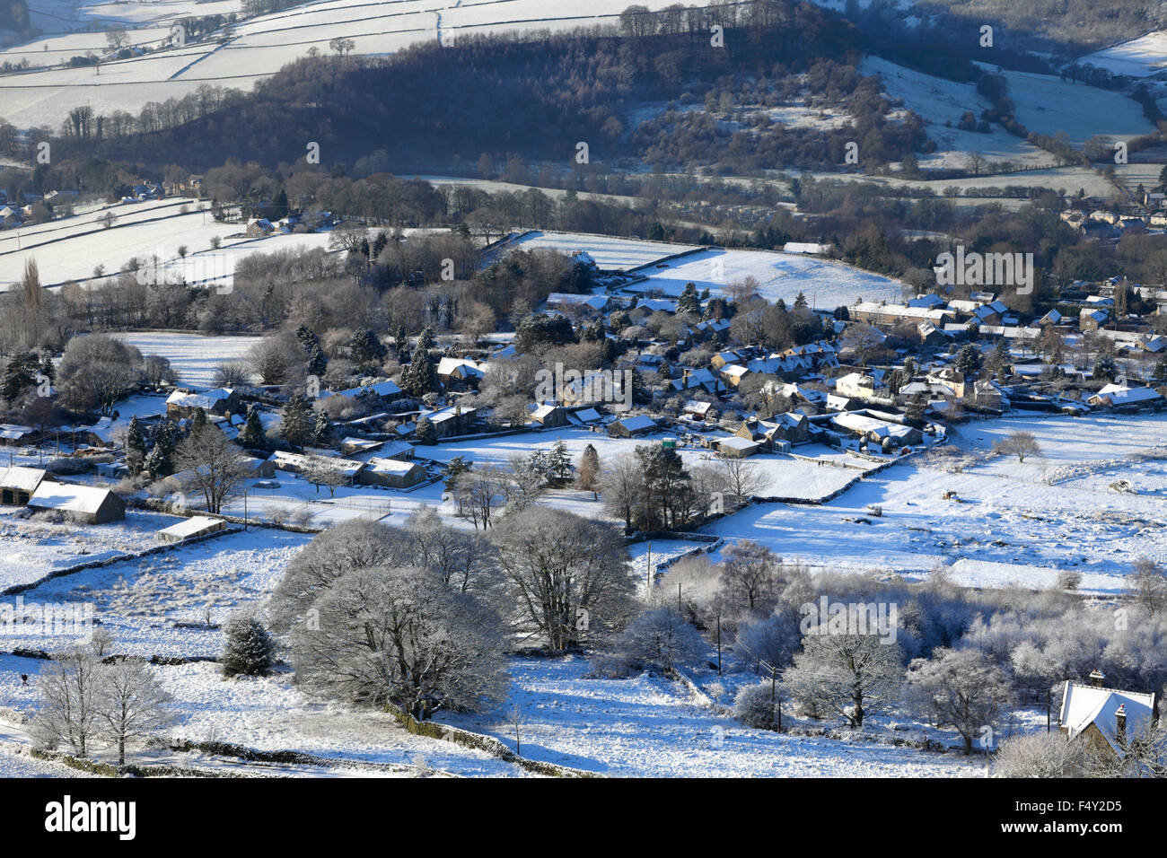 Curbar village hi-res stock photography and images - Alamy