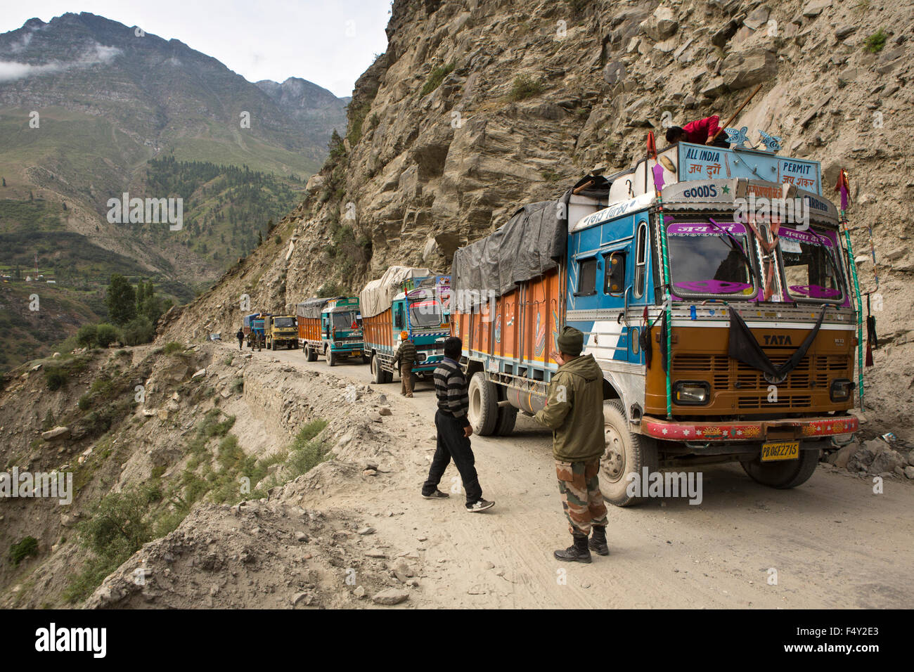 Road truck scenic danger hi-res stock photography and images - Alamy