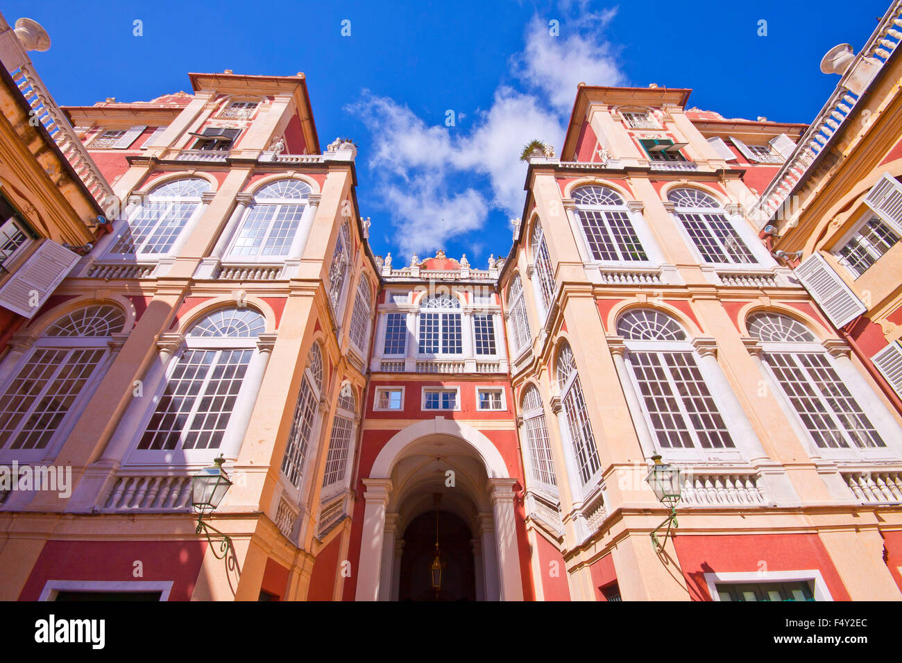 Royal Palace (Palazzo Reale or Palazzo Stefano Balbi)) in Genoa, Italy ...