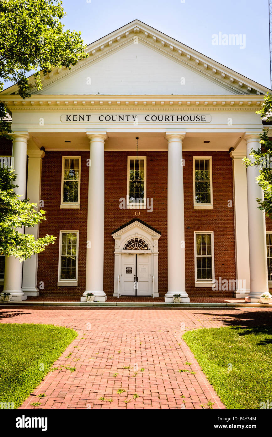 Kent County Courthouse, 103 North Cross Street, Chestertown, Maryland ...
