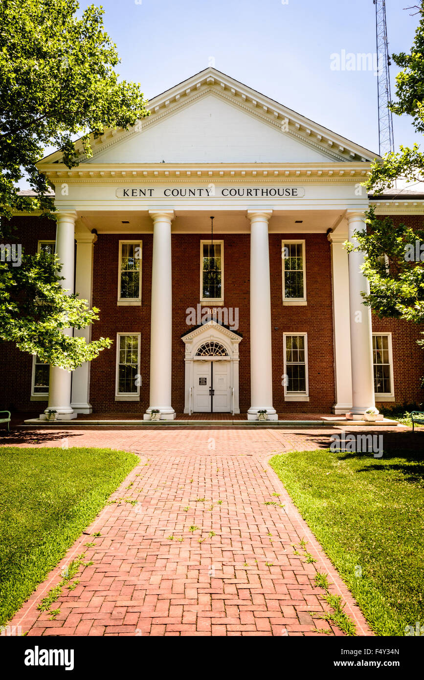 Kent County Courthouse, 103 North Cross Street, Chestertown, Maryland ...