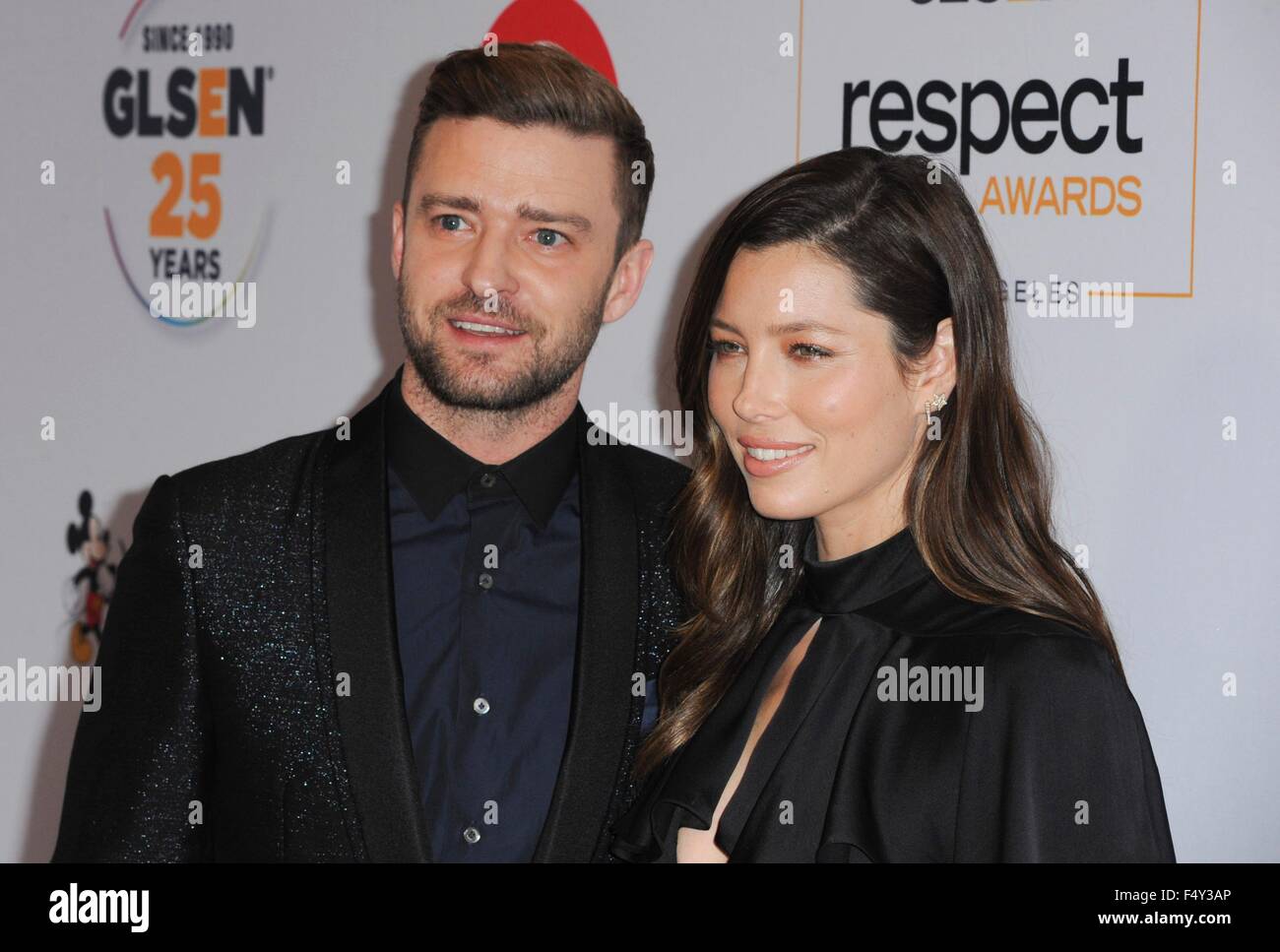 Jessica biel 2015 glsen hi-res stock photography and images - Alamy