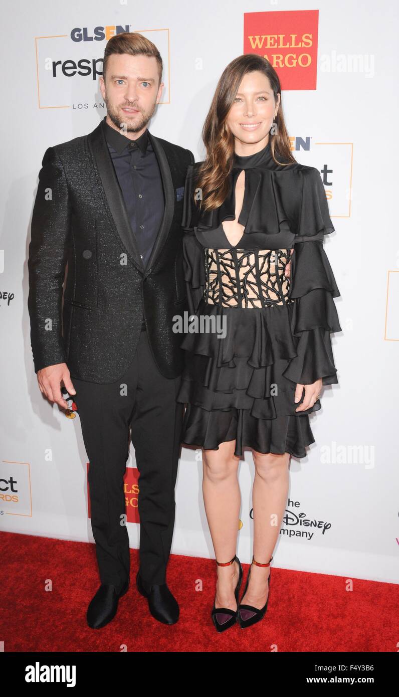 Jessica biel 2015 glsen hi-res stock photography and images - Alamy