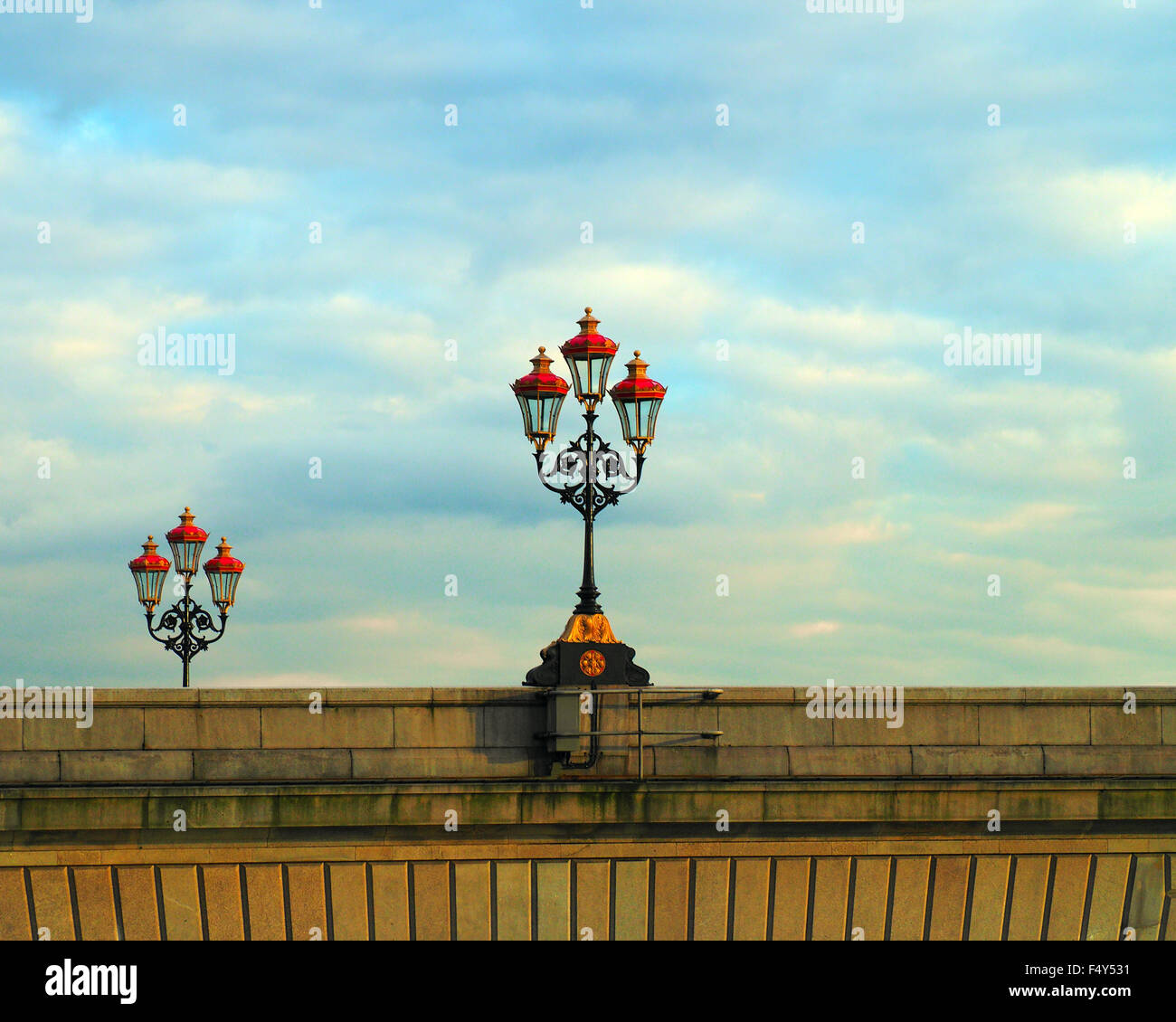 Victorian gas lamps hi-res stock photography and images - Alamy
