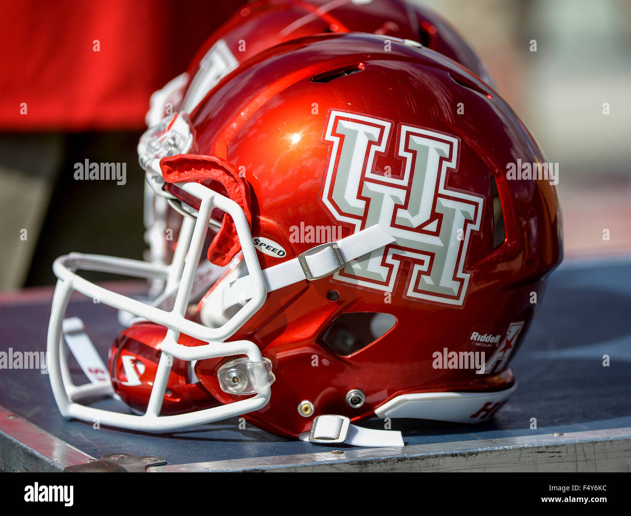 Orlando, FL, USA. 24th Oct, 2015. Houston Cougars helmet as seen on the ...
