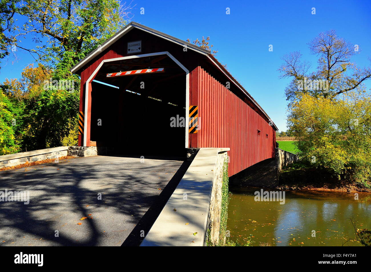 Burr truss bridge hi-res stock photography and images - Alamy