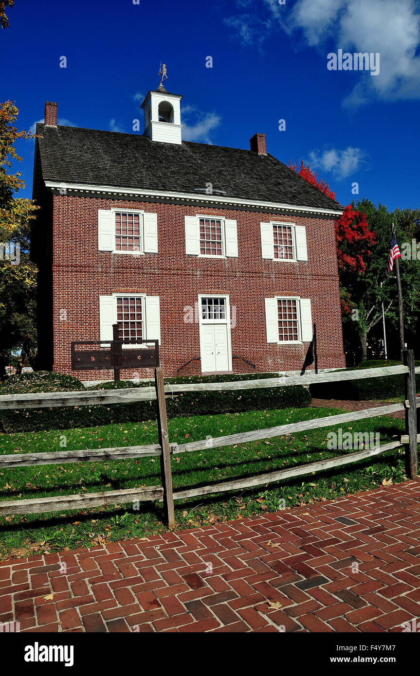 York, Pennsylvania: Restored 1754 Georgian style Colonial Courthouse ...