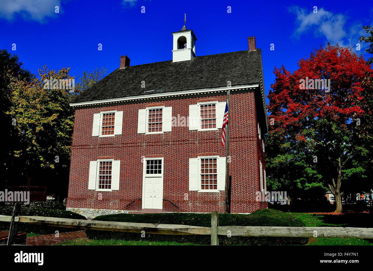 York, Pennsylvania: Restored 1754 Georgian style Colonial Courthouse ...