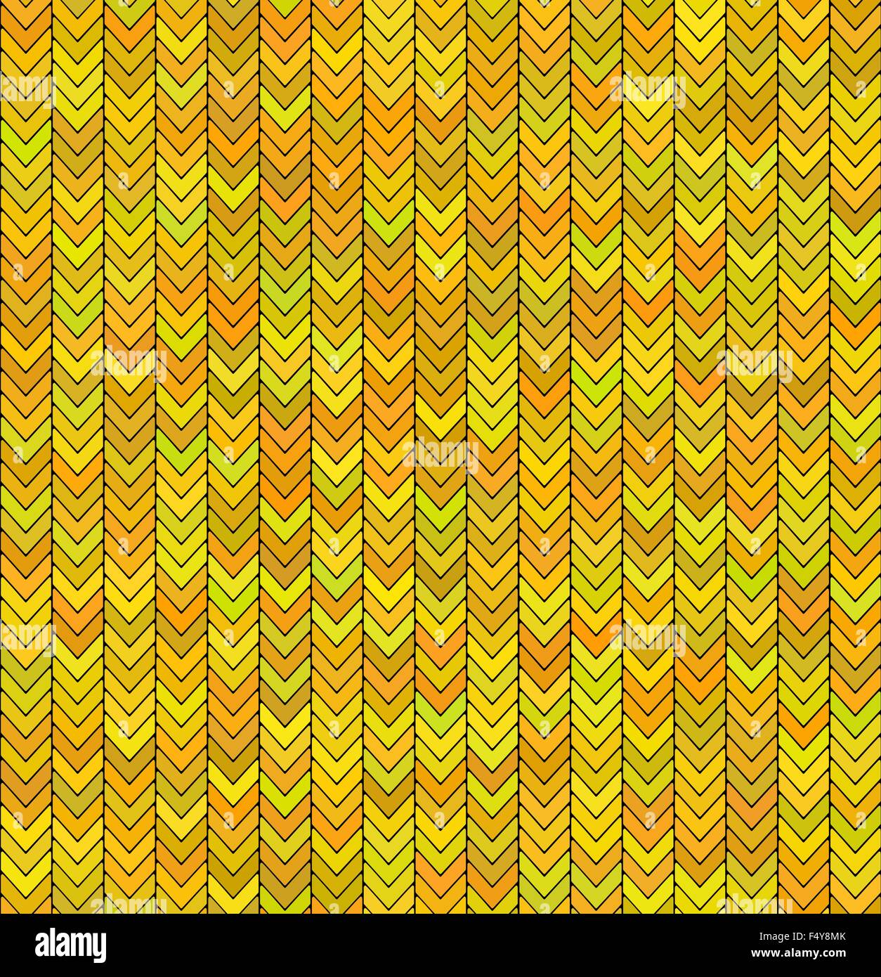 Gold seamless knitted sweater pattern. Christmas and New Year holidays ...