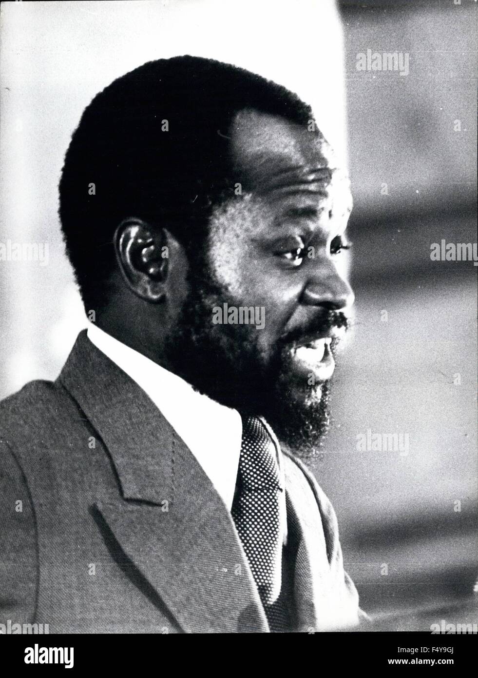 1968 - Machel Mozambique: Samora Moises Machel, President of Mozambique ...