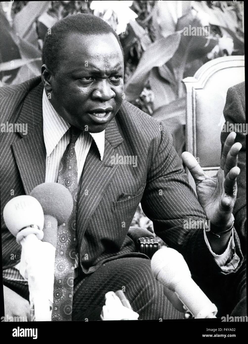 1968 - Kampala, Uganda: Idi Amin the ruthless ruler of Uganda, the Life ...