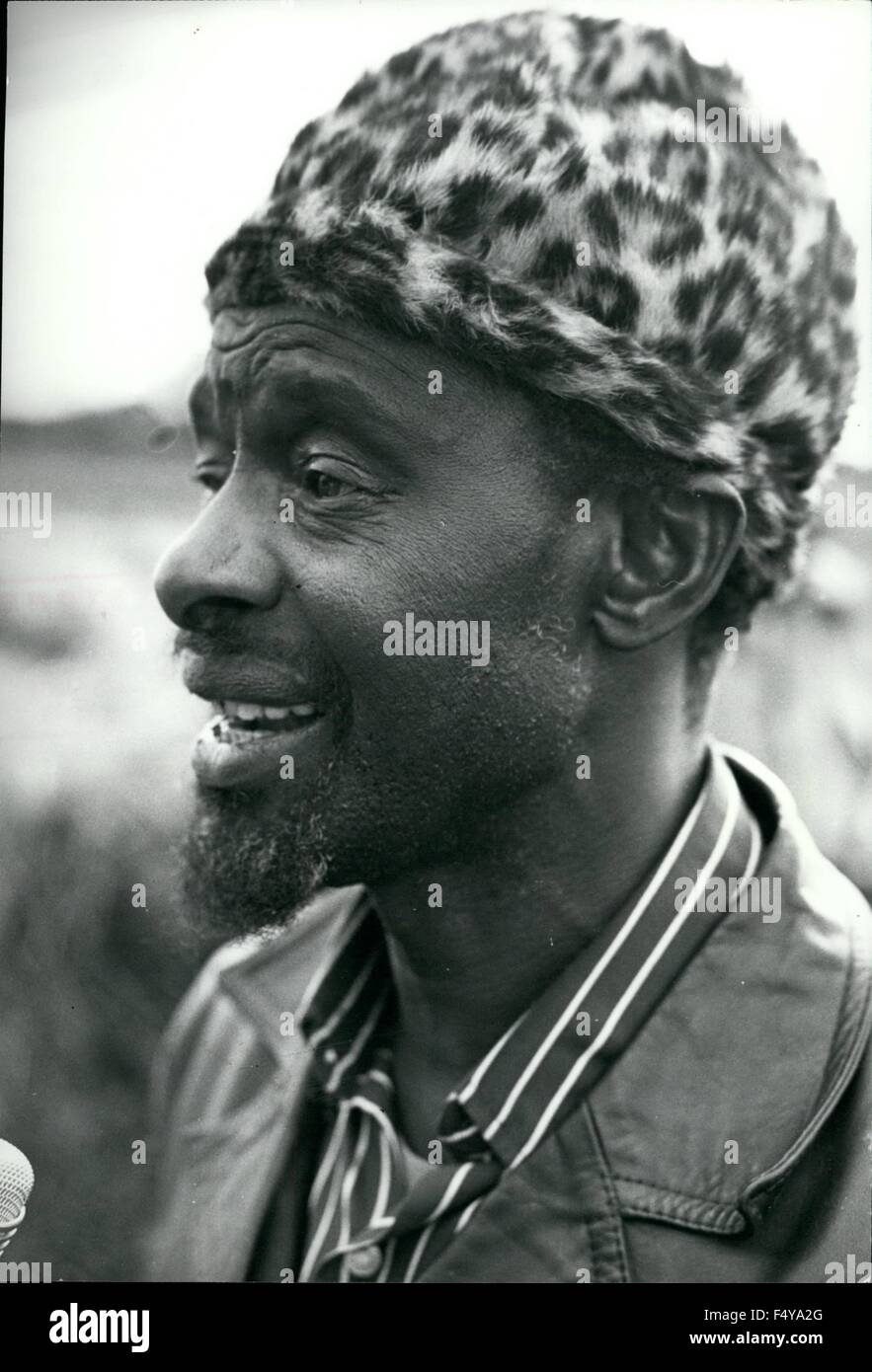 1968 - Chikerema, Rhodesia: James Chikerema, first Vice-President of ...