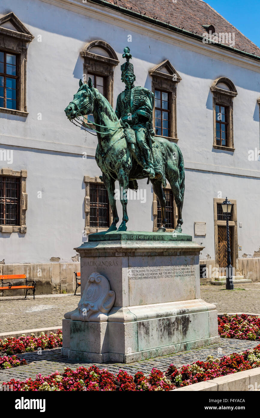 Monument of Andras Hadik. He was Governor of Galicia and Lodomeria from ...