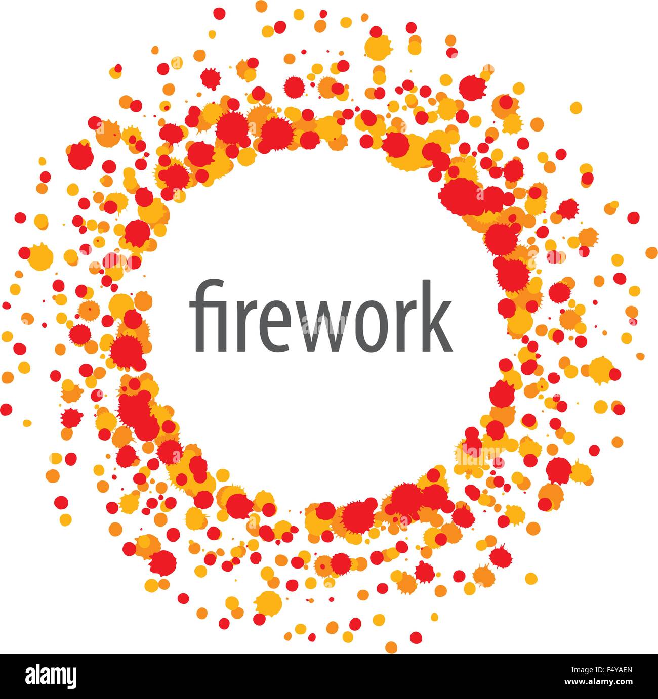 vector logo for fireworks Stock Vector Image & Art - Alamy