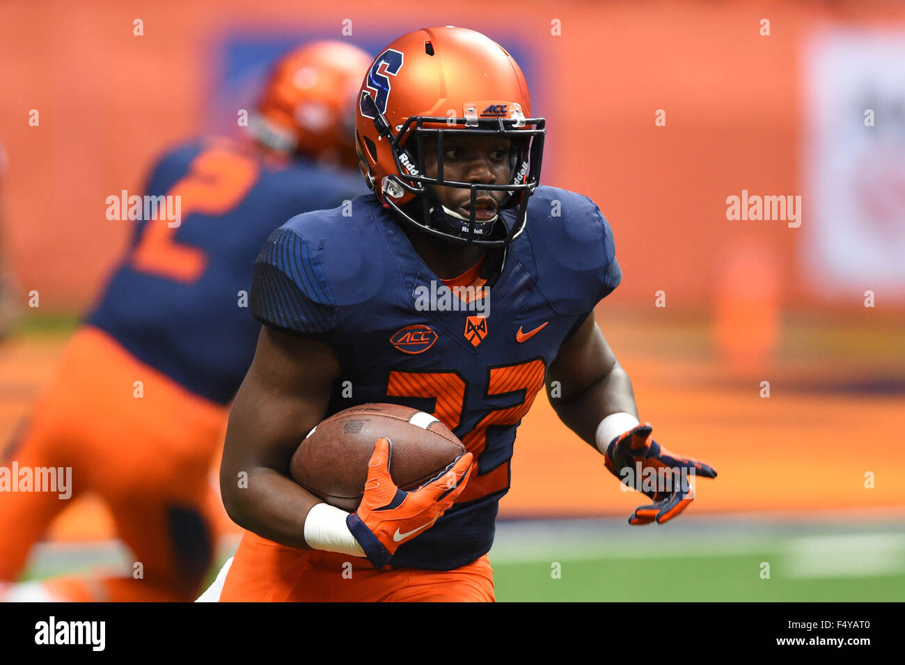Syracuse, New York, USA. 24th Oct, 2015. Syracuse Orange running back ...
