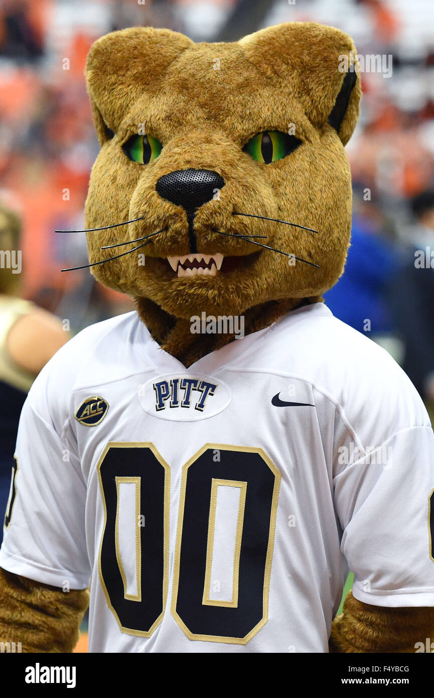 Syracuse, New York, USA. 24th Oct, 2015. ROC, mascot for the Pittsburgh ...