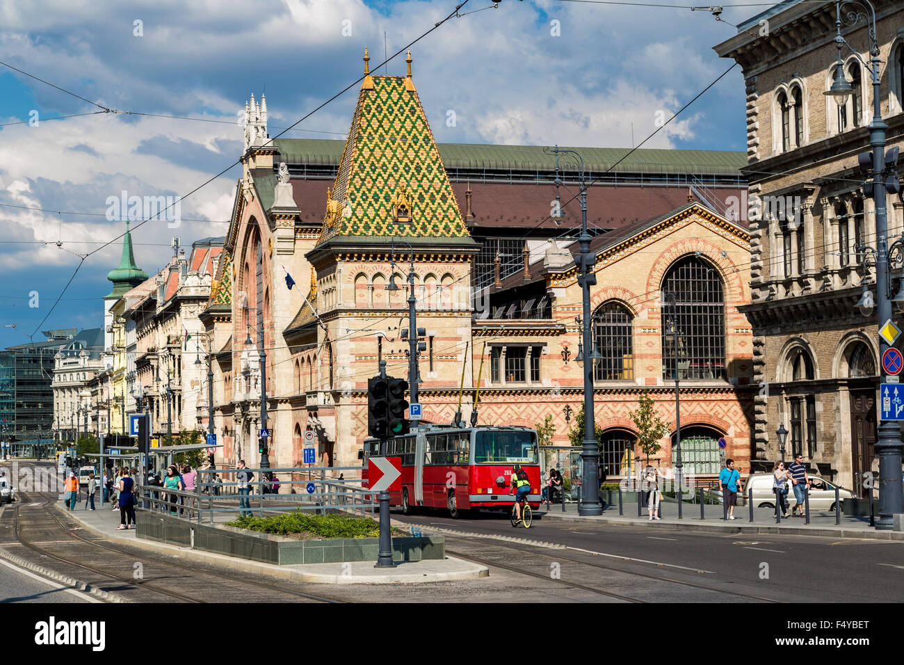 BUDAPEST - JULY 22: Budapest is the most important Hungarian road ...