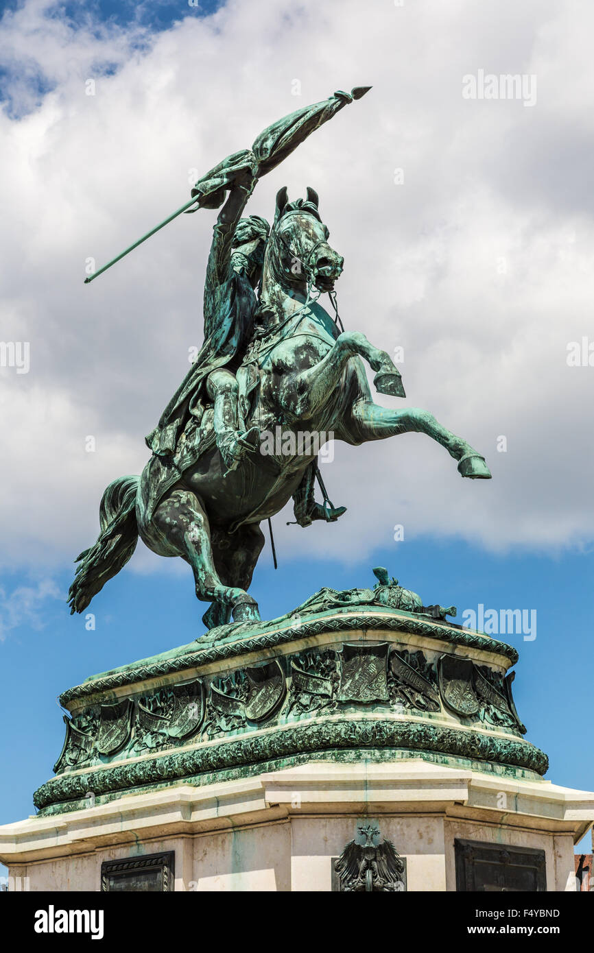 Memorial horse rider statue in hi-res stock photography and images - Alamy