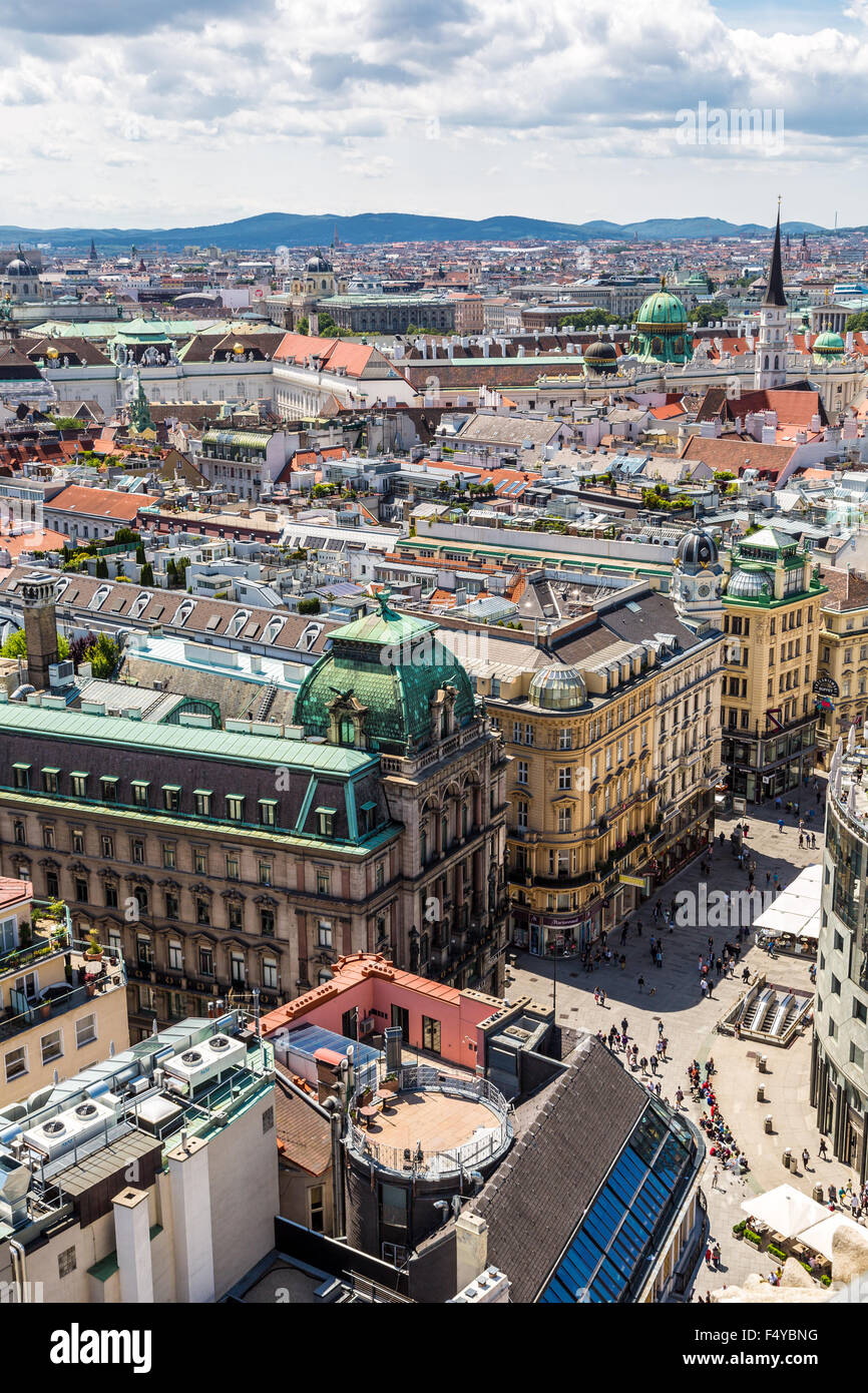 View of vienna city from the roof hi-res stock photography and images ...