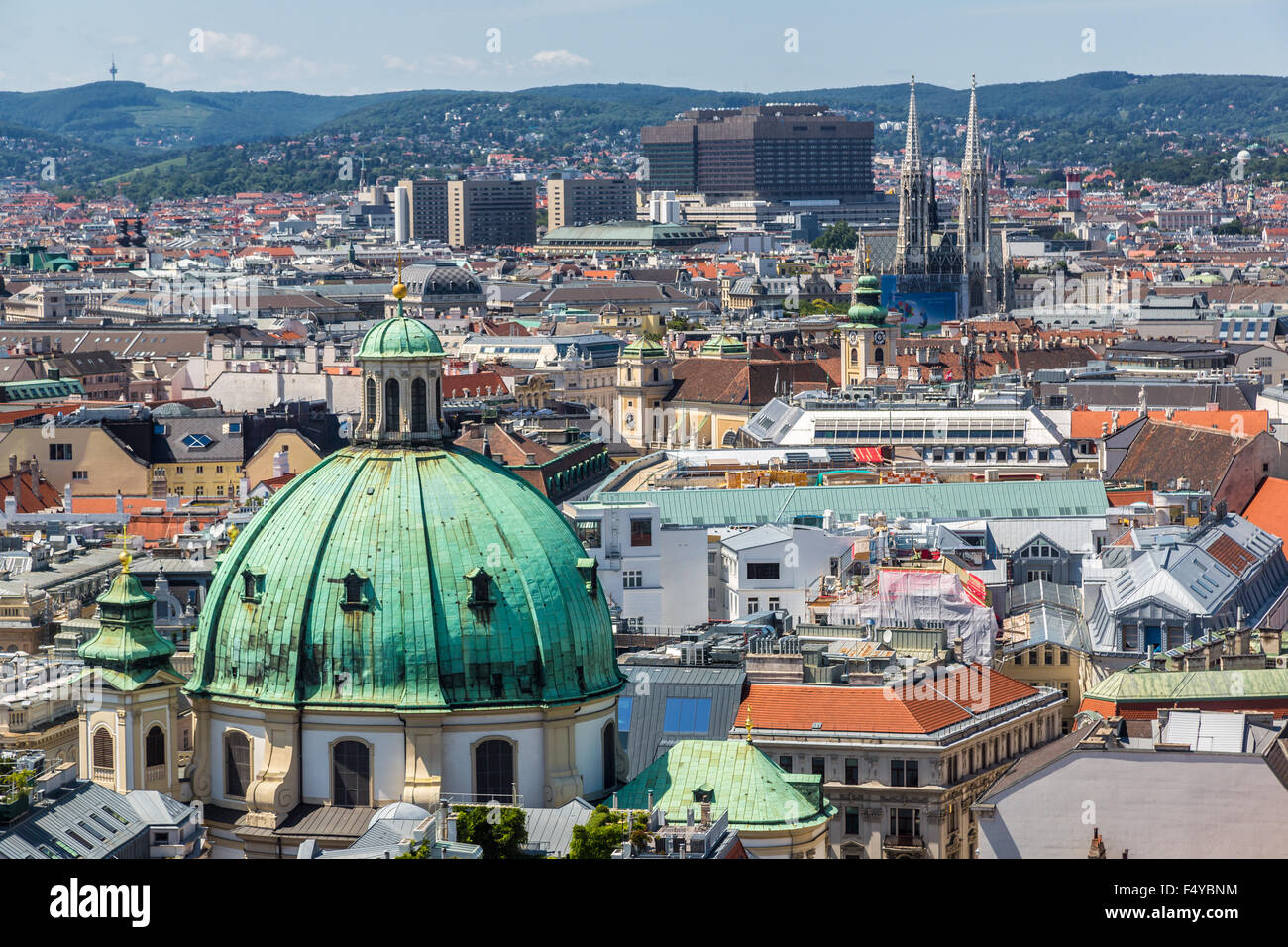 View of vienna city from the roof hi-res stock photography and images ...