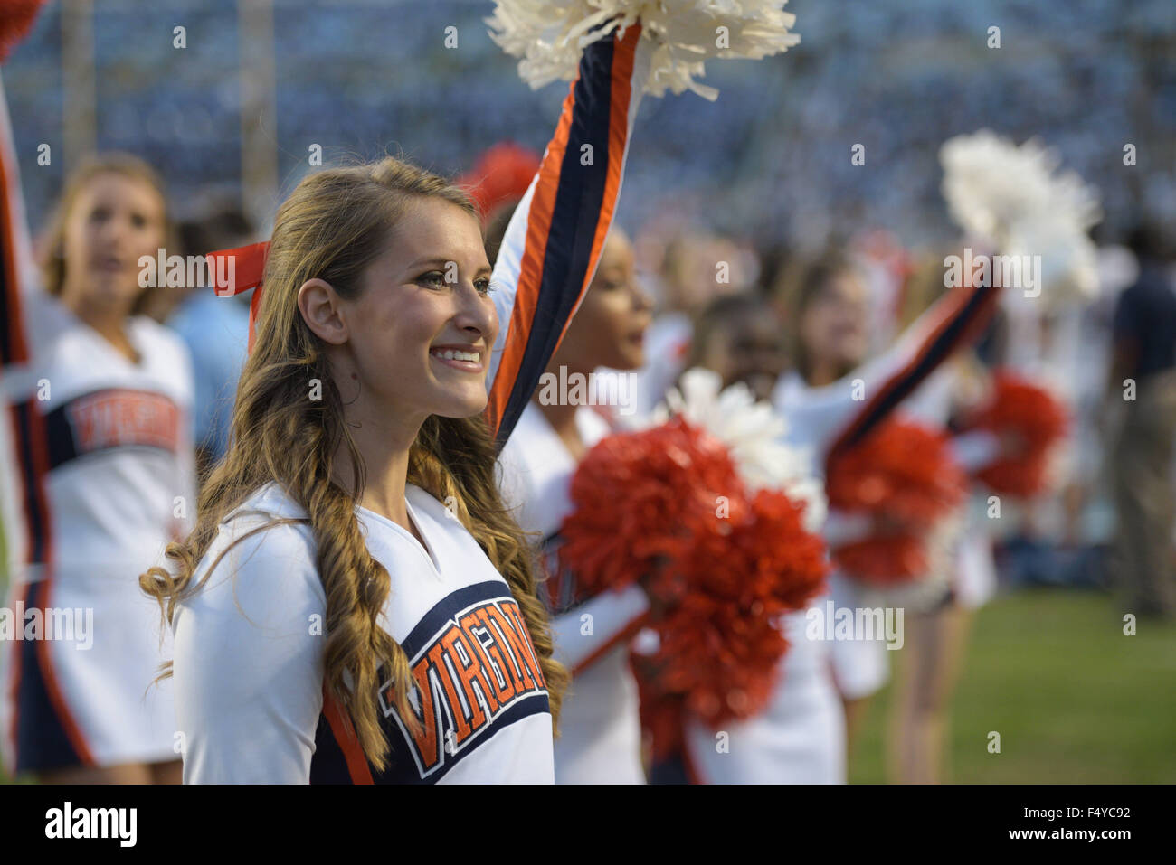 Chapel Hill, NC, USA. 24th Oct, 2015. University of Virginia ...