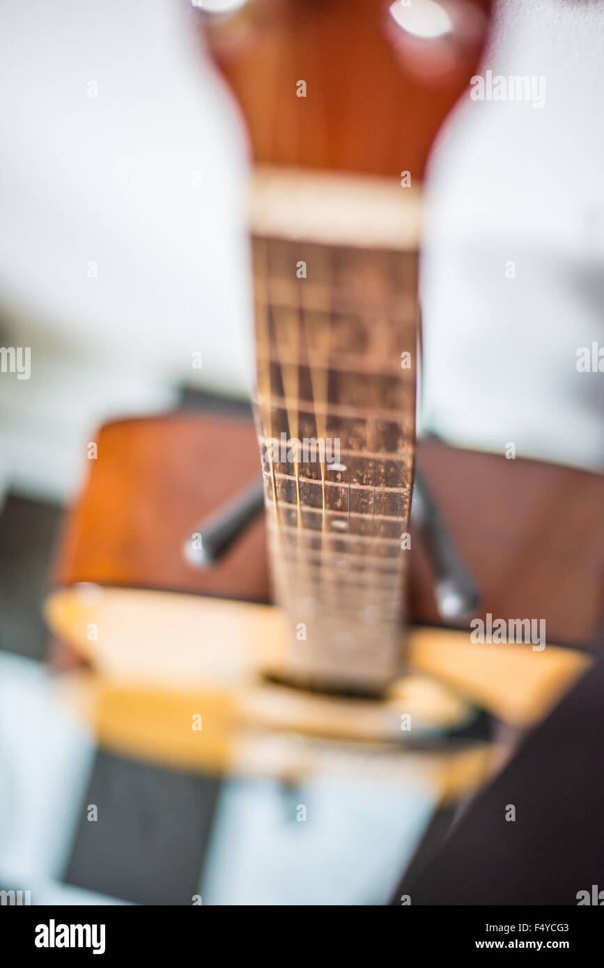 Classic wooden guitar hi-res stock photography and images - Alamy