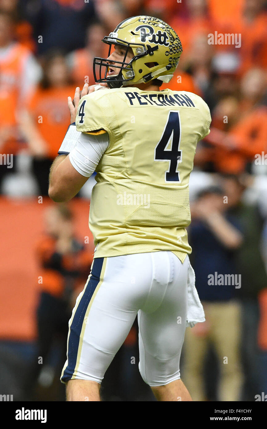 Pittsburgh panthers quarterback nathan peterman 4 hi-res stock ...