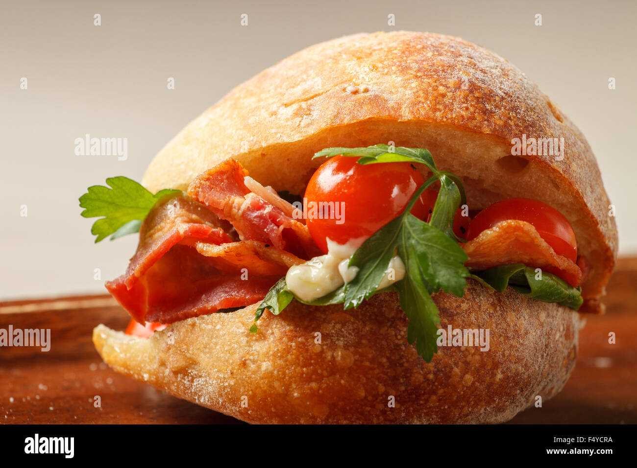 Homemade Blt Sandwich Hi Res Stock Photography And Images Alamy