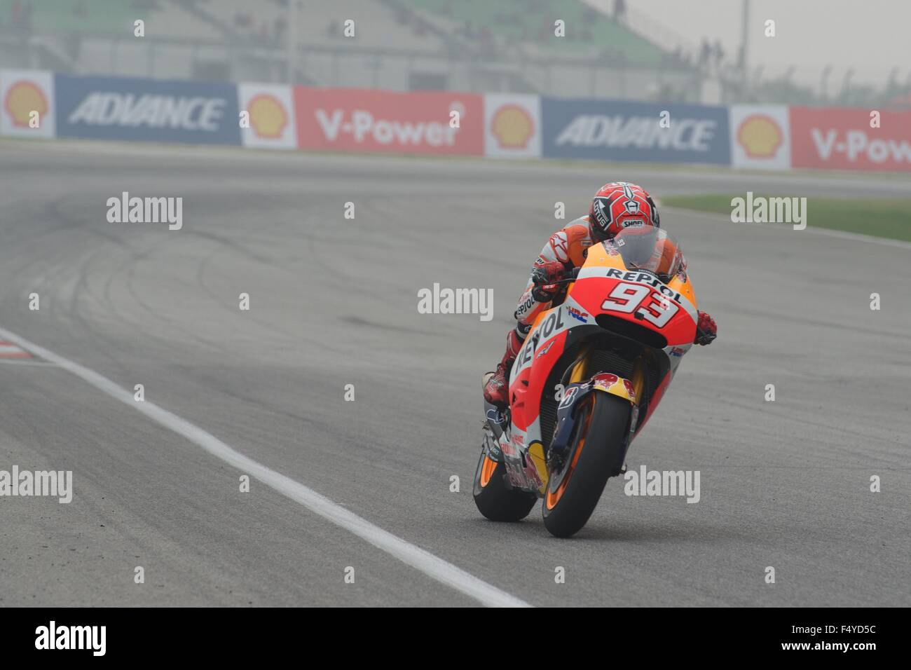 Sepang Circuit, Malaysia. 24th Oct, 2015. Double World Champion Marc ...