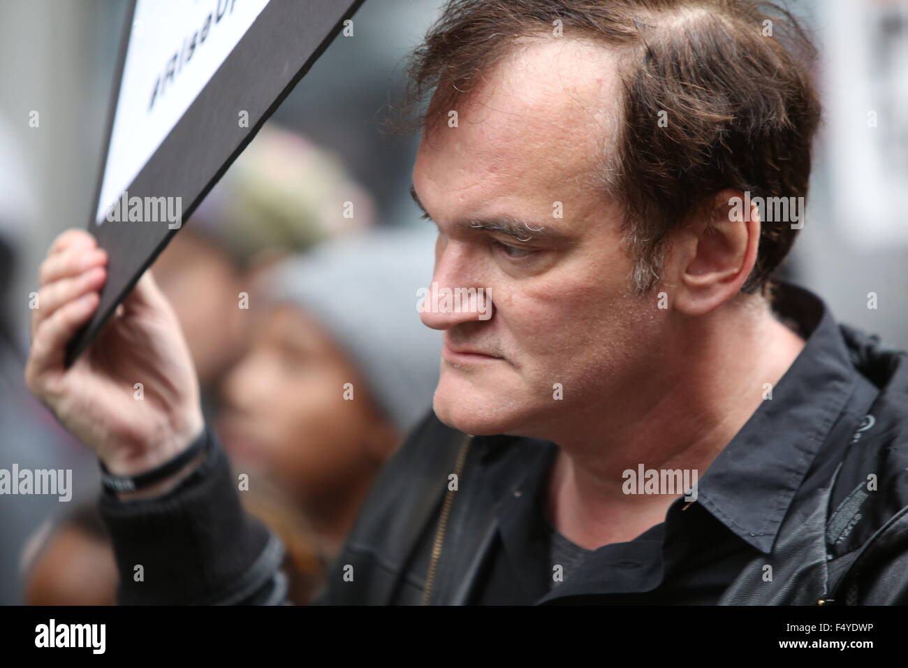 Quentin Tarantino Signs An High Resolution Stock Photography and Images ...