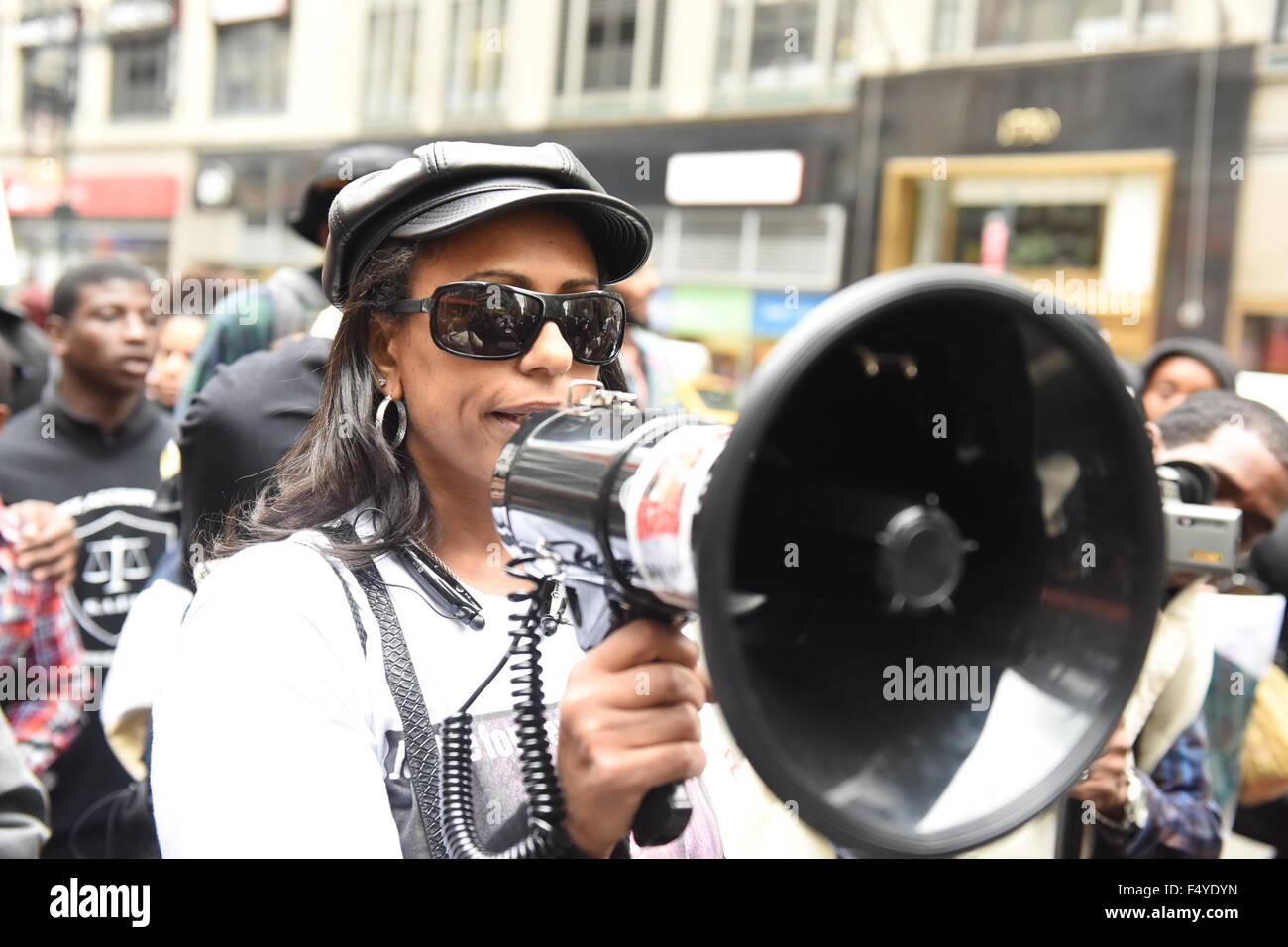 Police bullhorn hi-res stock photography and images - Alamy