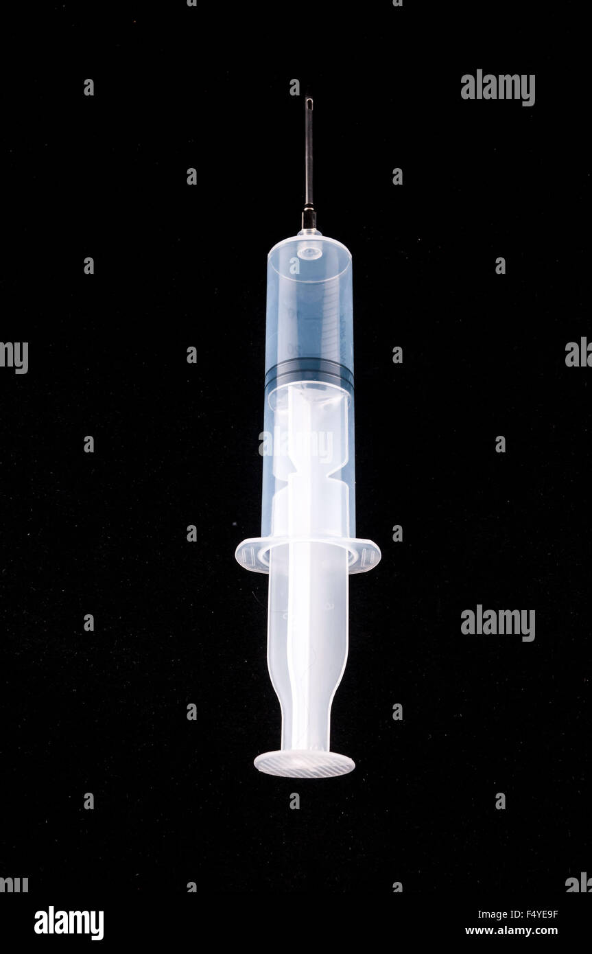 White Classic Syringe Stock Photo - Alamy