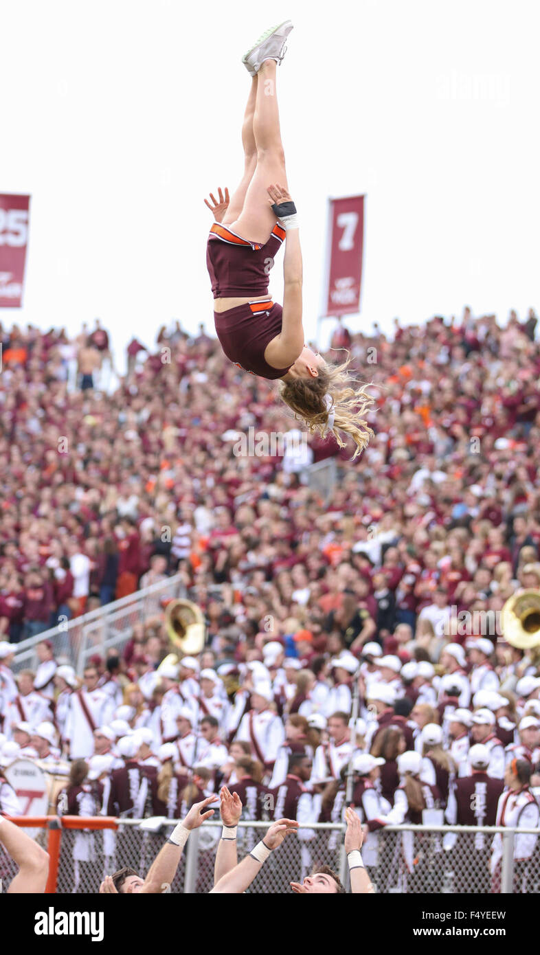 Virginia tech hokies cheerleader hi-res stock photography and images ...