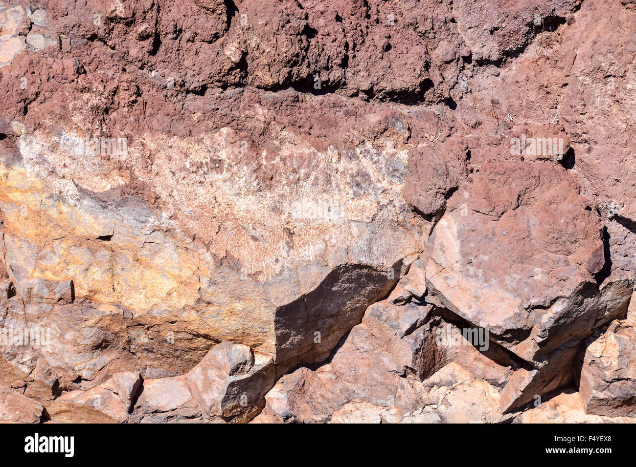 Dry Lava Basaltic Rock Stock Photo - Alamy