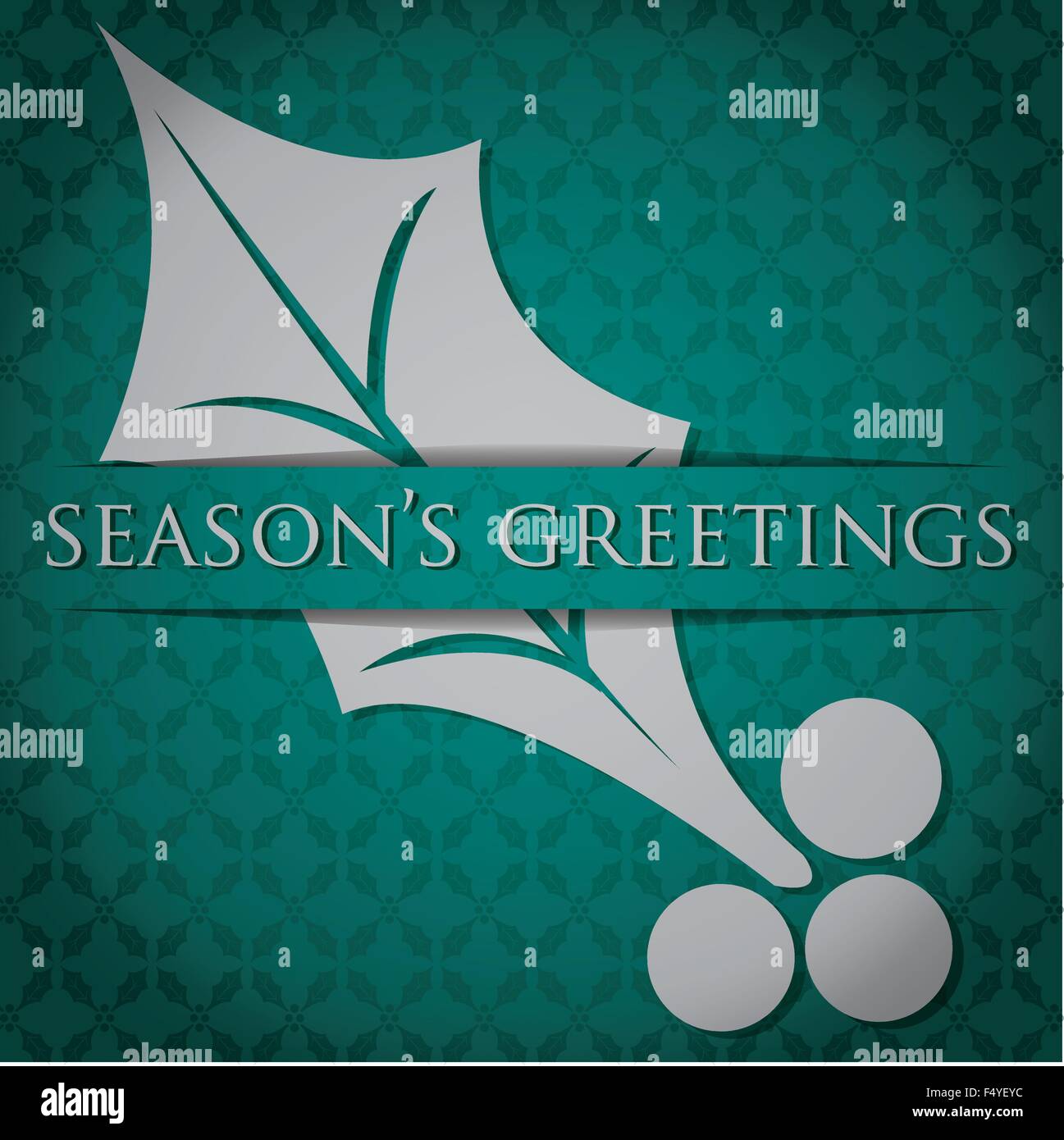 Cut out Christmas card in vector format Stock Vector Image & Art - Alamy