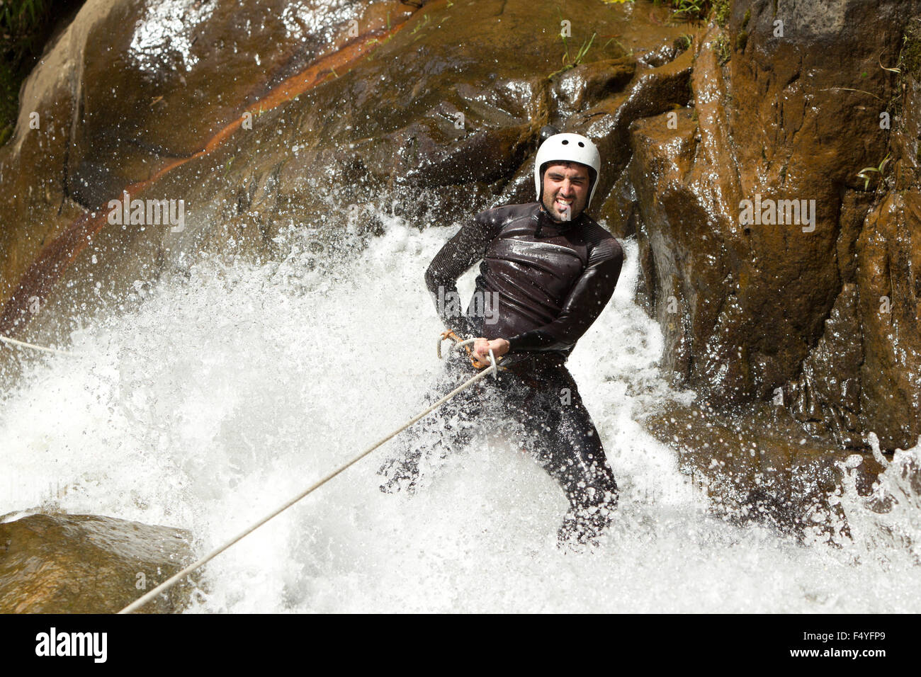 Falling down a waterfall hi-res stock photography and images - Alamy