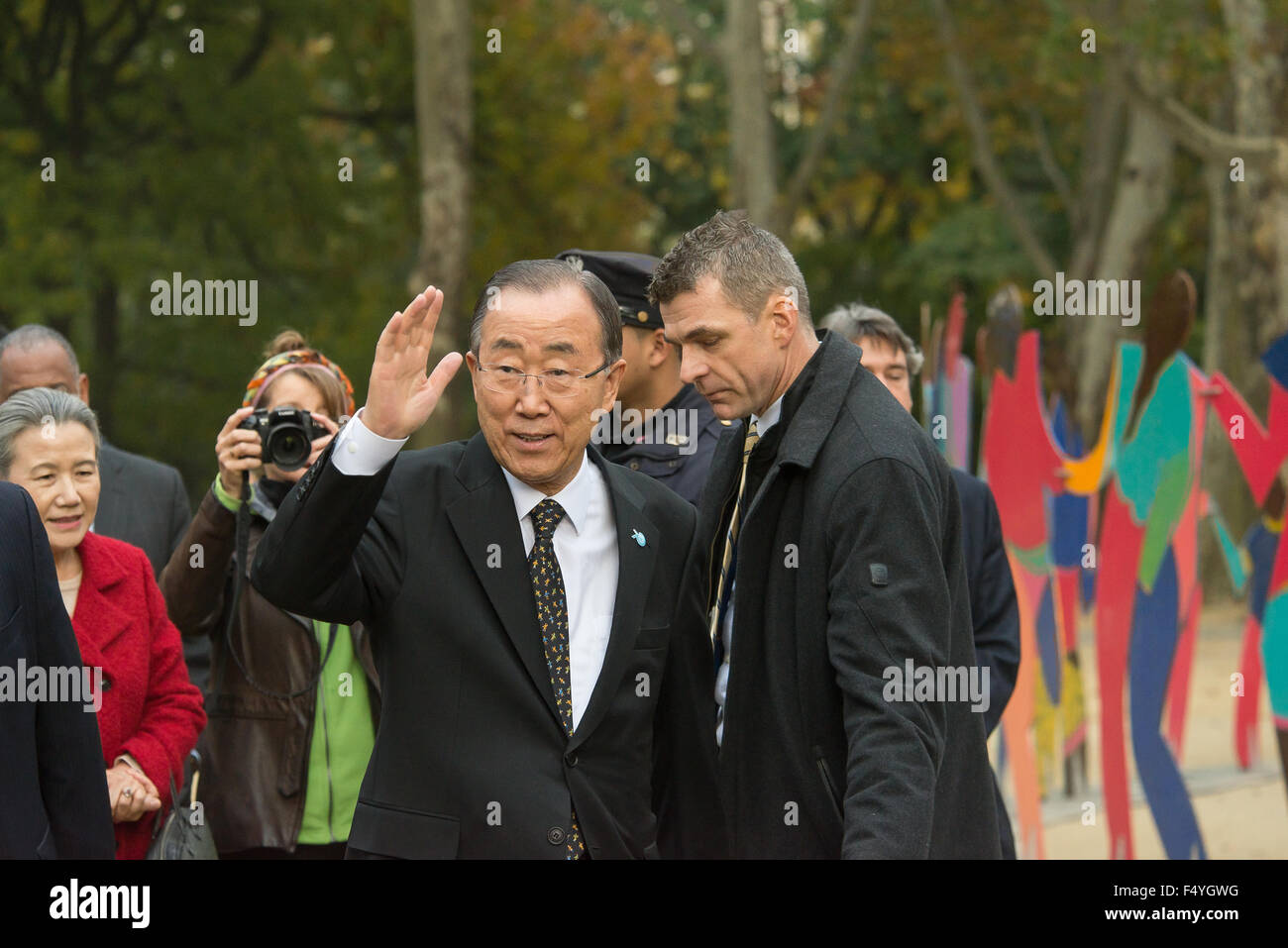 New York, United States. 24th Oct, 2015. UN Secretary-General Ban Ki ...
