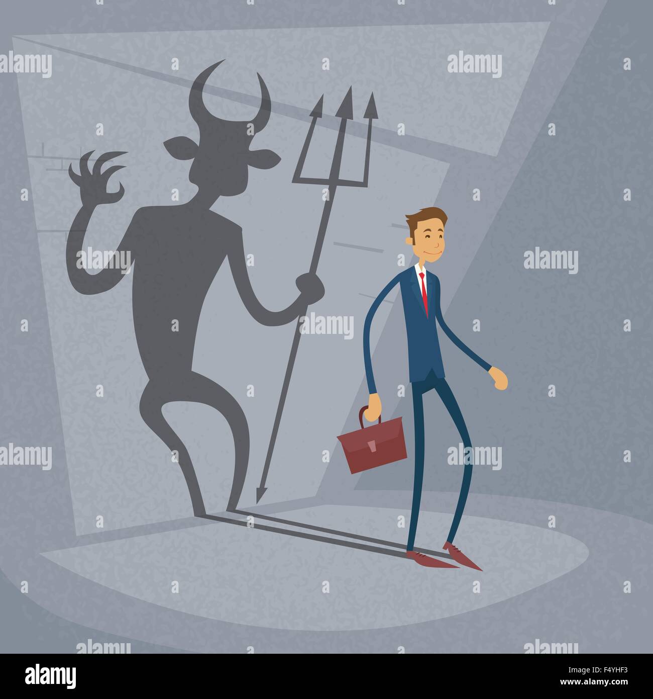 Devil Shadow High Resolution Stock Photography and Images - Alamy