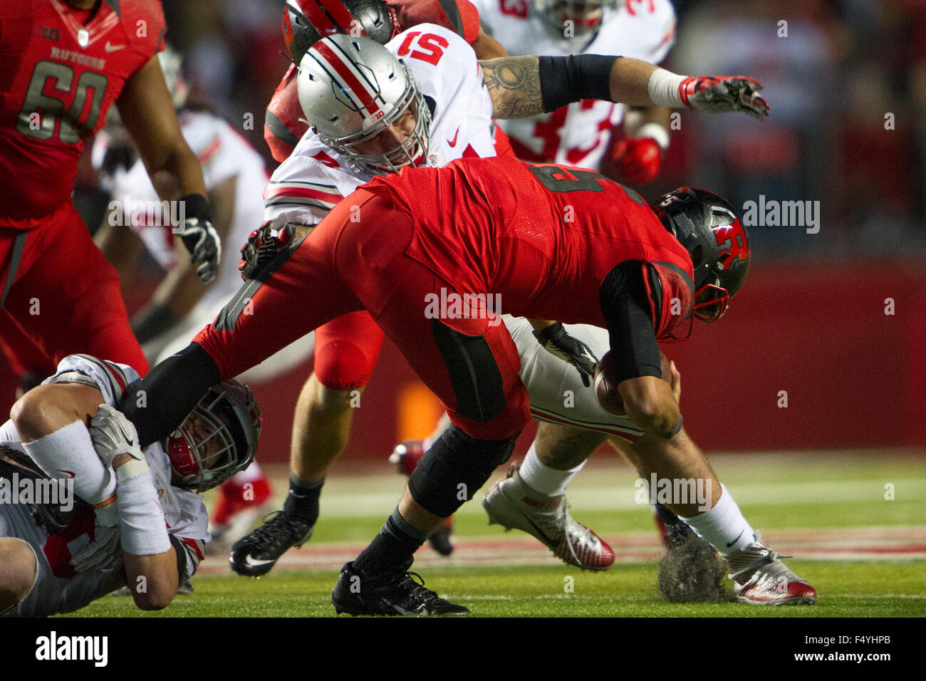 Piscataway, NJ, USA. 24th Oct, 2015. Rutgers Scarlet Knights ...