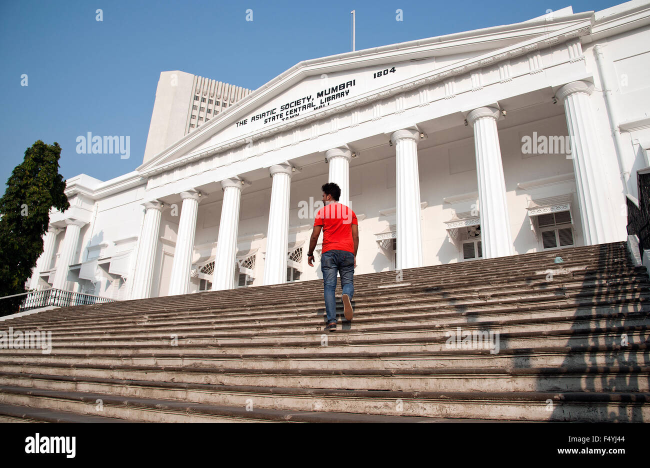 The image of Asiatic Society Library was taken in Mumbai, India Stock ...