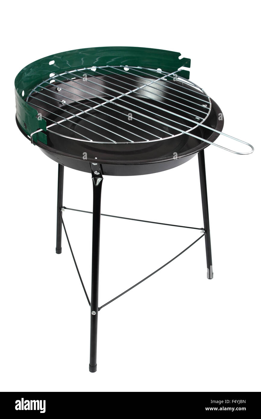 Barbecue Grill. Isolated with clipping path Stock Photo - Alamy