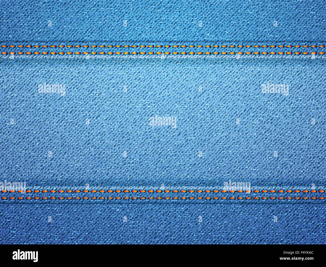 Blue denim frame with copy space. Vector illustration Stock Vector ...
