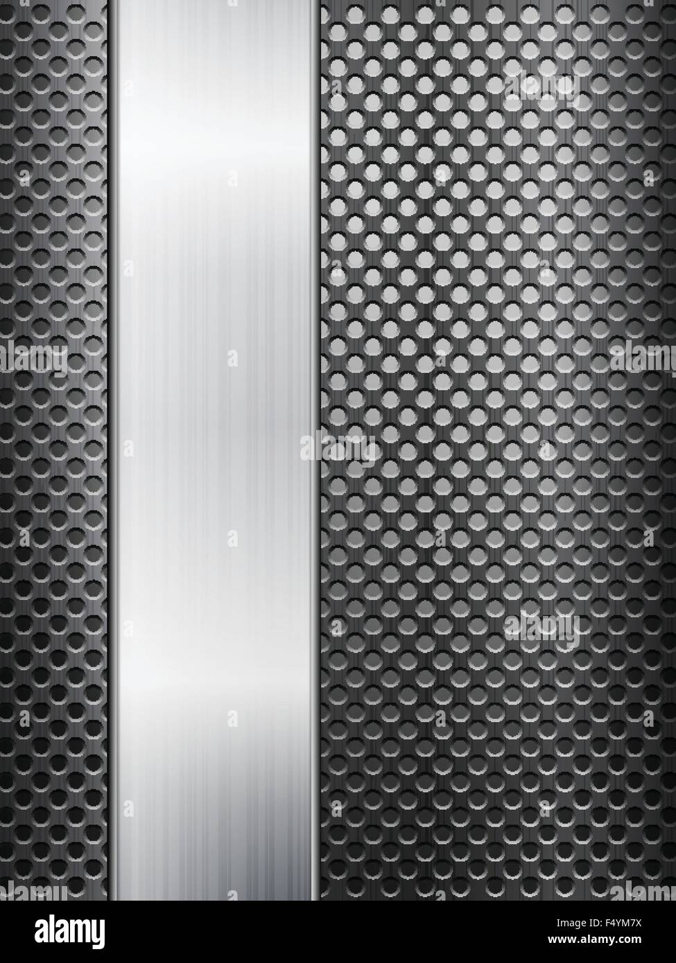 Pattern of metal texture background. Vector illustration Stock Vector ...