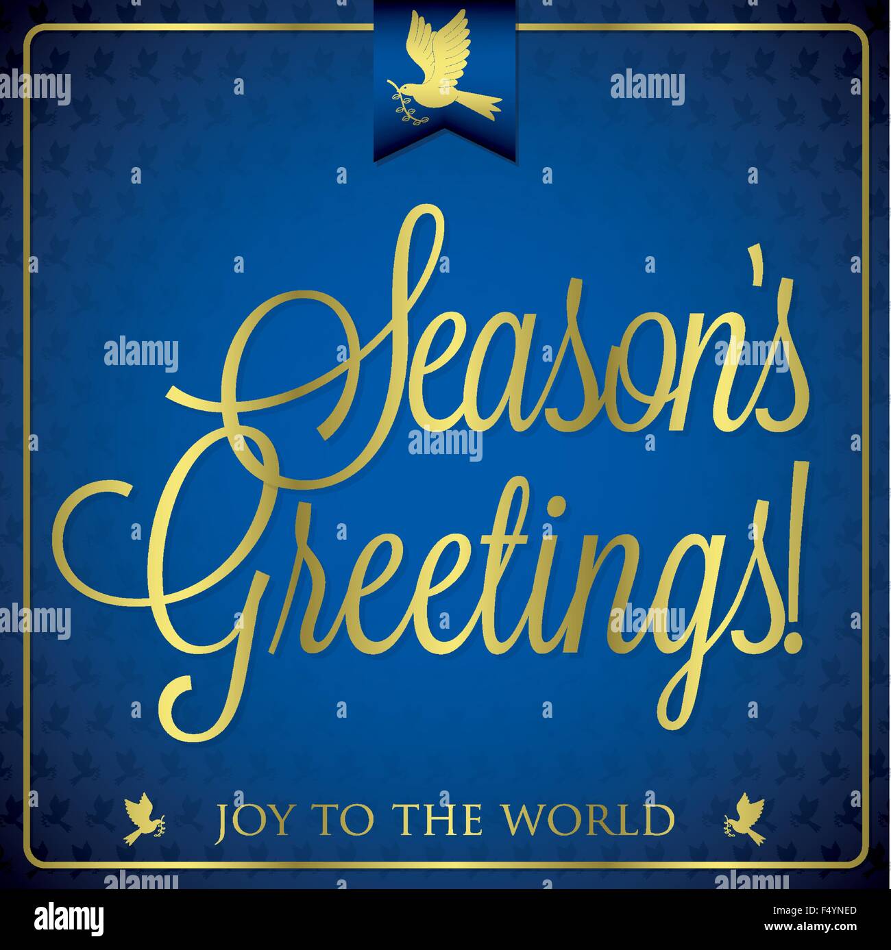 Typographic Christmas card in vector format Stock Vector Image & Art ...